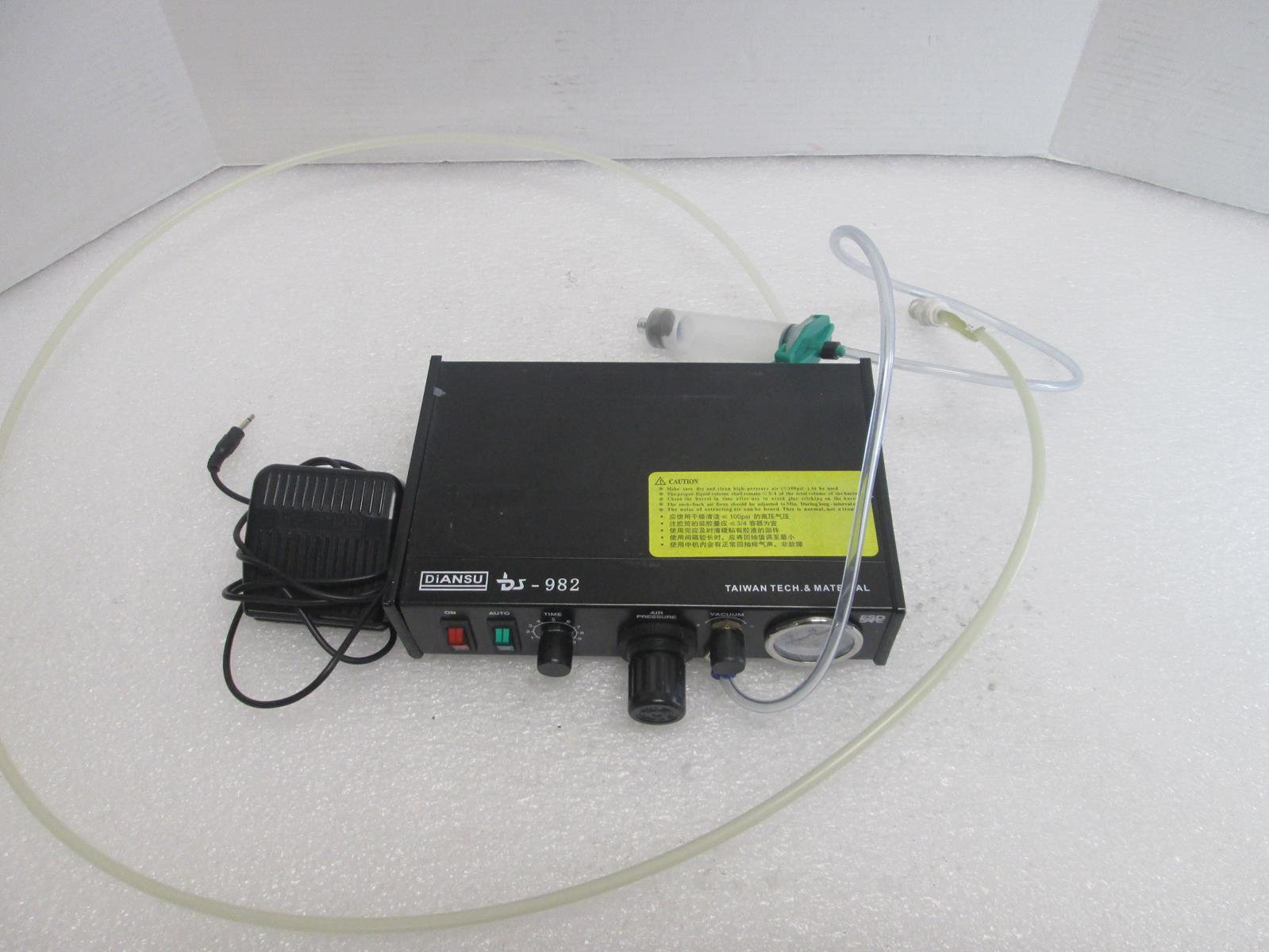 TAIWAN TECH & MATERIAL DIANSU DS-982 ASSY WITH FOOT SWTICH | eBay