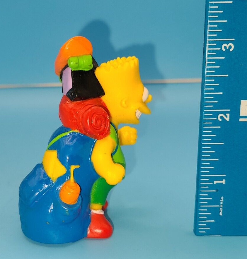 Vintage 1990 The Simpsons Rubber Figures Bart Simpson Outdoor | eBay