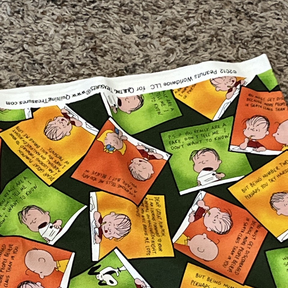 Peanuts Welcome Great Pumpkin Charlie Brown, Linus And Lucy 1 Yrd | eBay