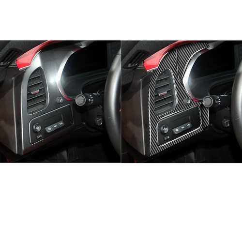 Carbon Fiber Interior Driver Side Dashboard Cover Trim For Chevrolet ...