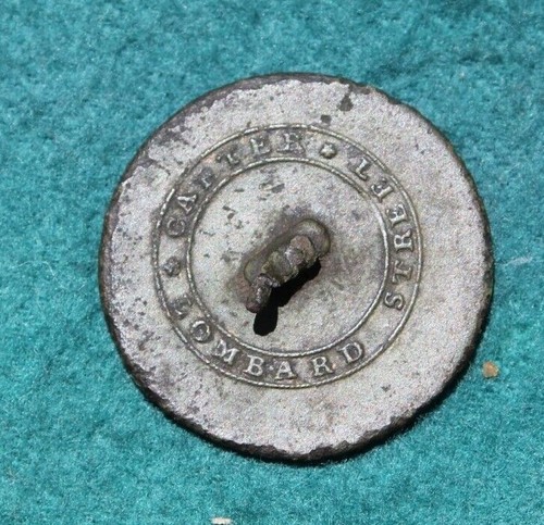 1795-1800 U S OFF DIPLOMATIC BUTTON ALBERTS OD 2A BRASS 25MM CARTER B/M ...