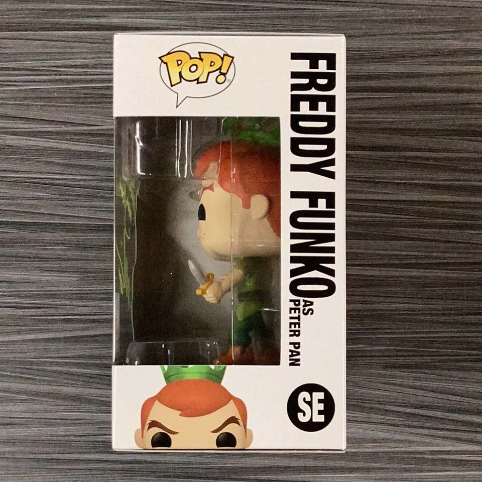 Funko POP! Freddy Funko As Peter Pan (Arena Freddy 4500 PCS)(Signed ...
