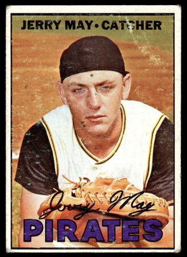 1967 Topps Jerry May Pittsburgh Pirates #379 ^ | eBay