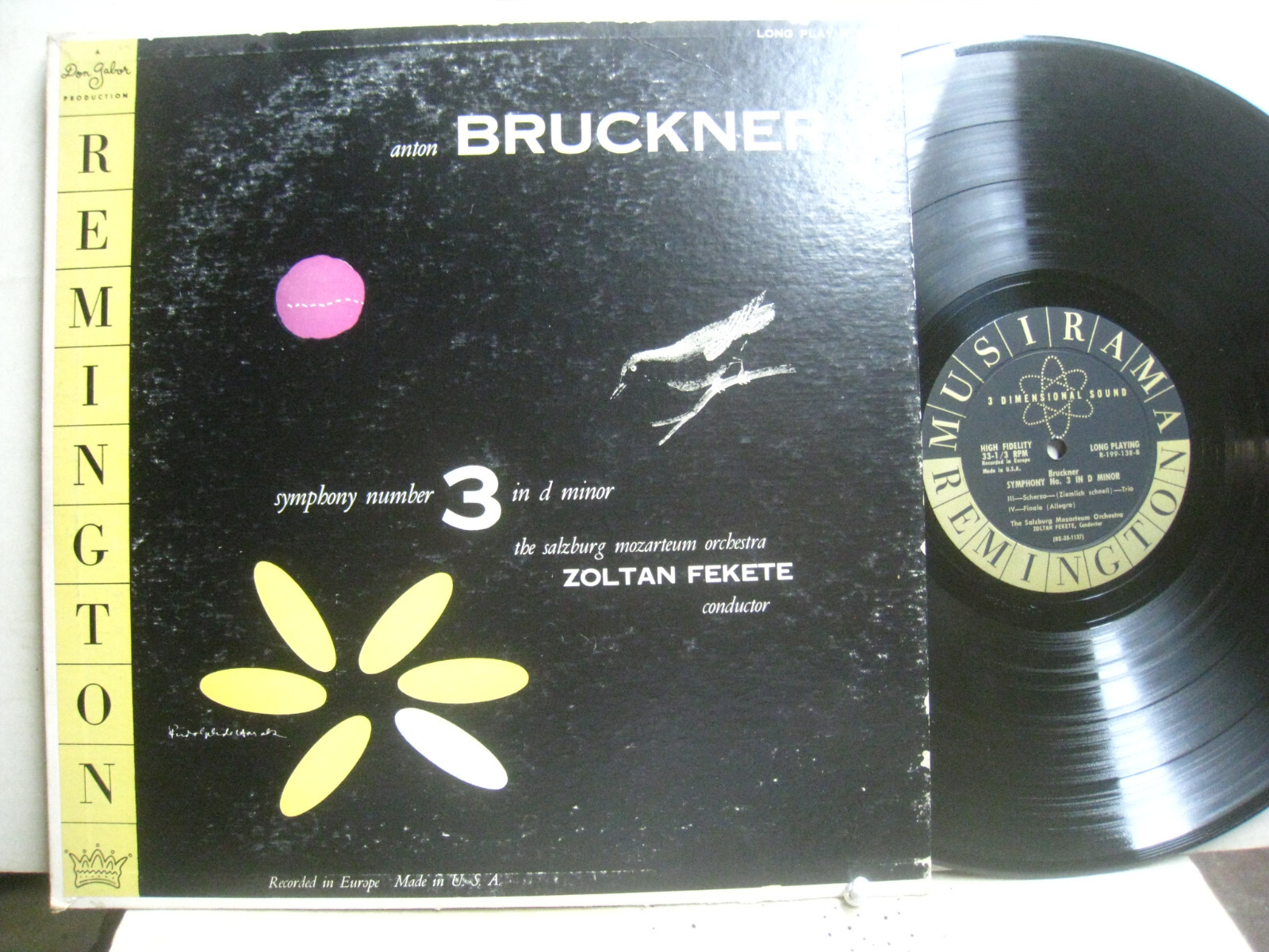 Bruckner Sym no 3, Zoltan Fekete & Salzburg Orch *Remington R199-138 ...