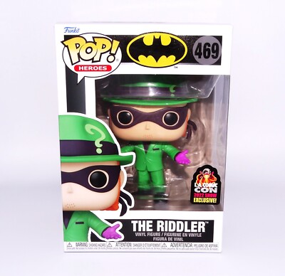 2022 LACC DC Comics The Riddler Funko POP LA Comic Con Exclusive #469 ...