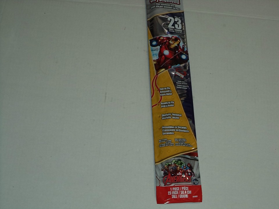 One Piece Avengers Twenty-Three Inch Tall Sky Diamond Poly Diamond Kite ...