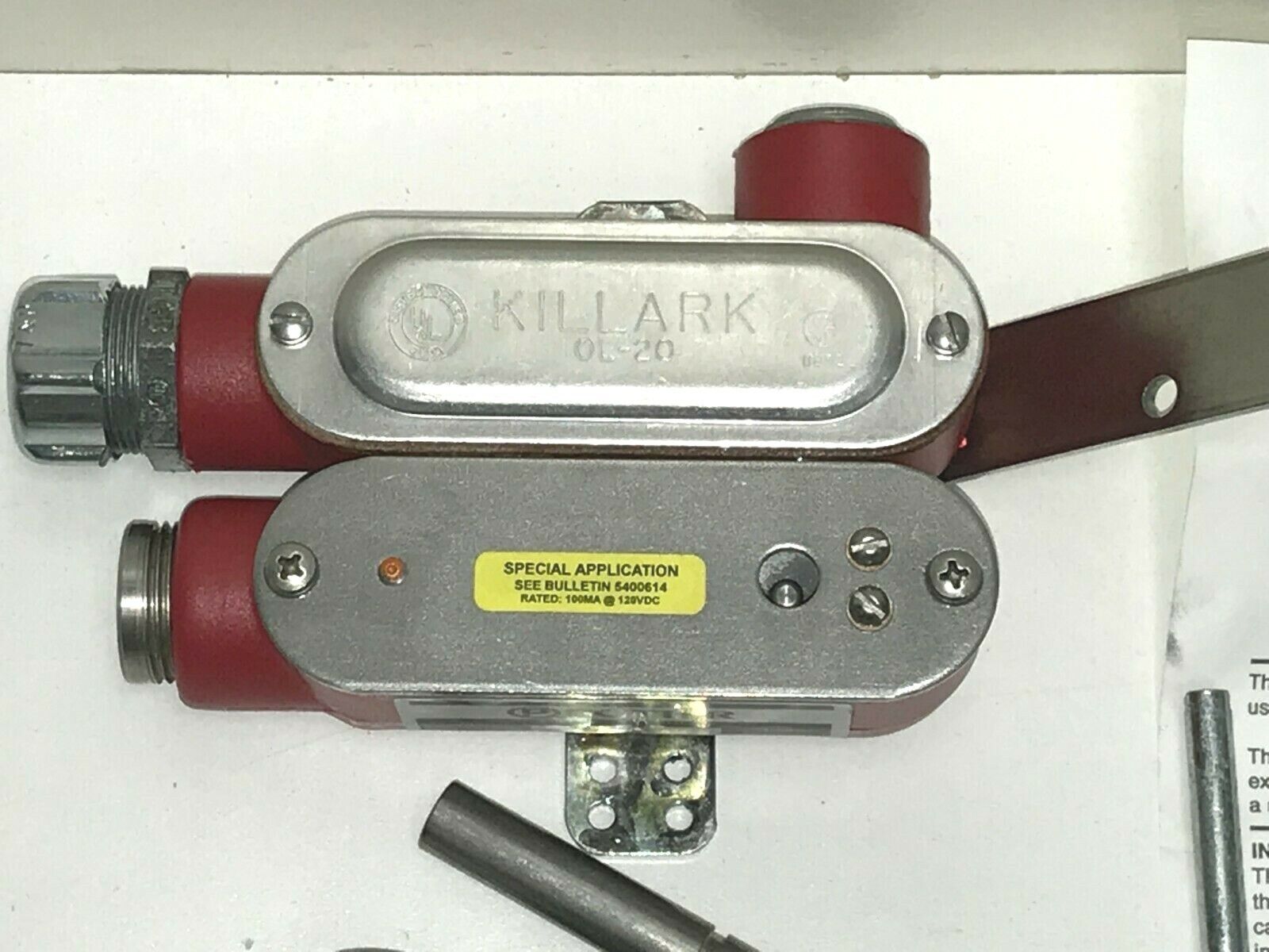 Potter Electrical PMS Plug Magnetic Switch 1010007 .1 Amp @ 120 DC for ...