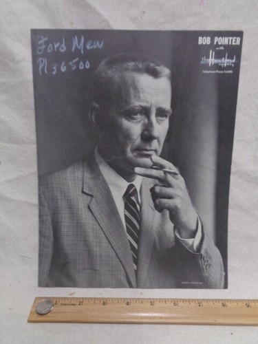 Vintage male Model Brochure 1970 Bob Pointer 1969 Hartford Agency NYC 2 ...