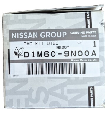 Genuine Nissan X-Trail T31 D1M609N00A FRONT BRAKE PAD KIT | eBay