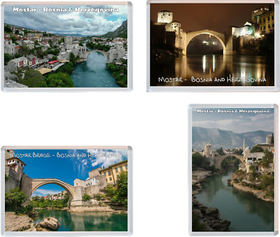 4 PACK - Mostar - Bosnia & Herzegovina - Fridge Magnet/Magnets ...