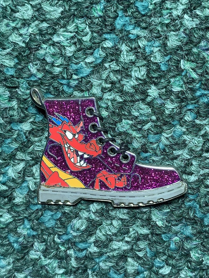 DISNEY PIN MUSHU SHOE BOOT LE 500 AROUND THE WORLD MULAN PRINCESS PINS ...