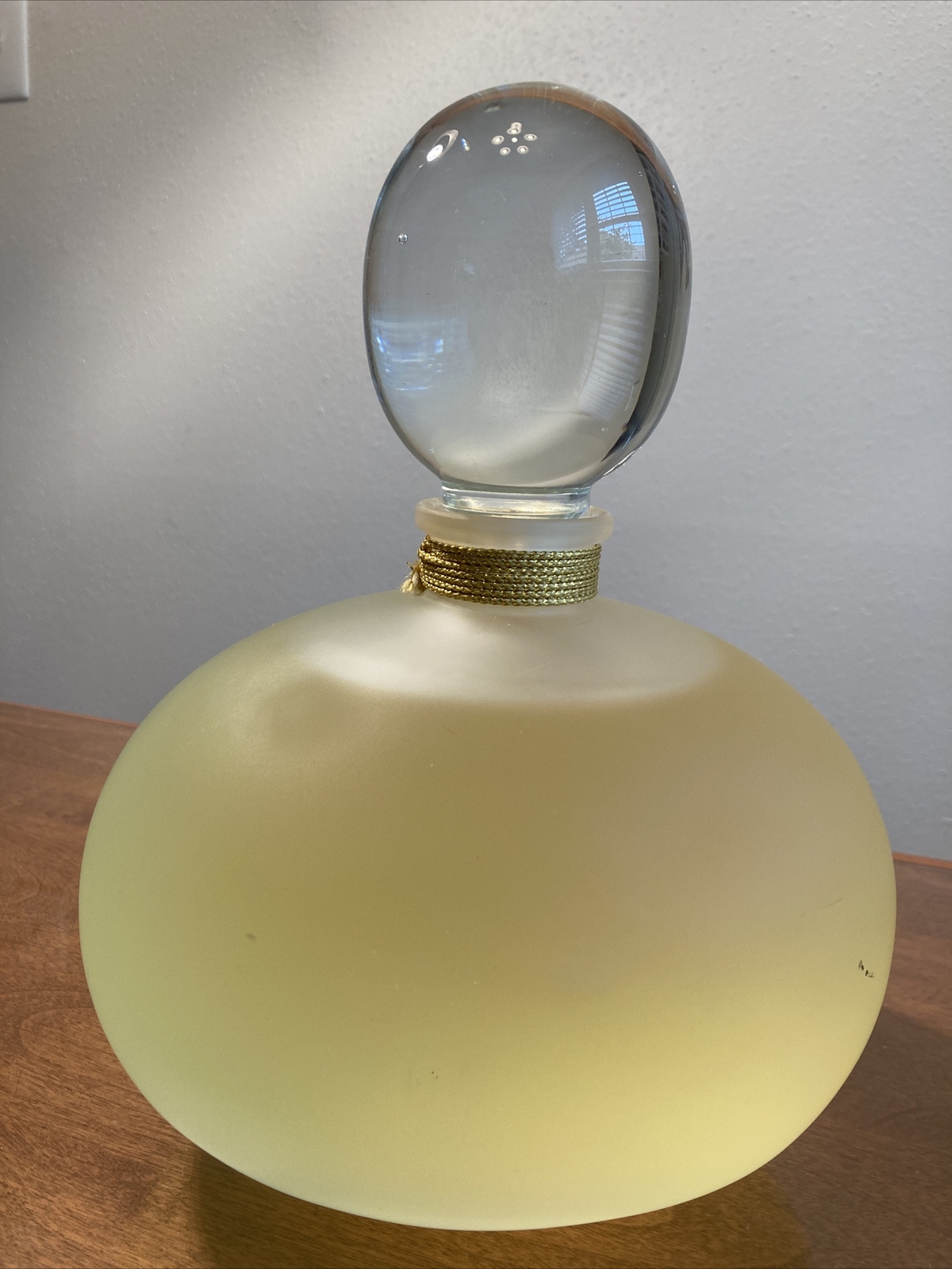 Large Perfume Factice Glass Display Bottle | eBay