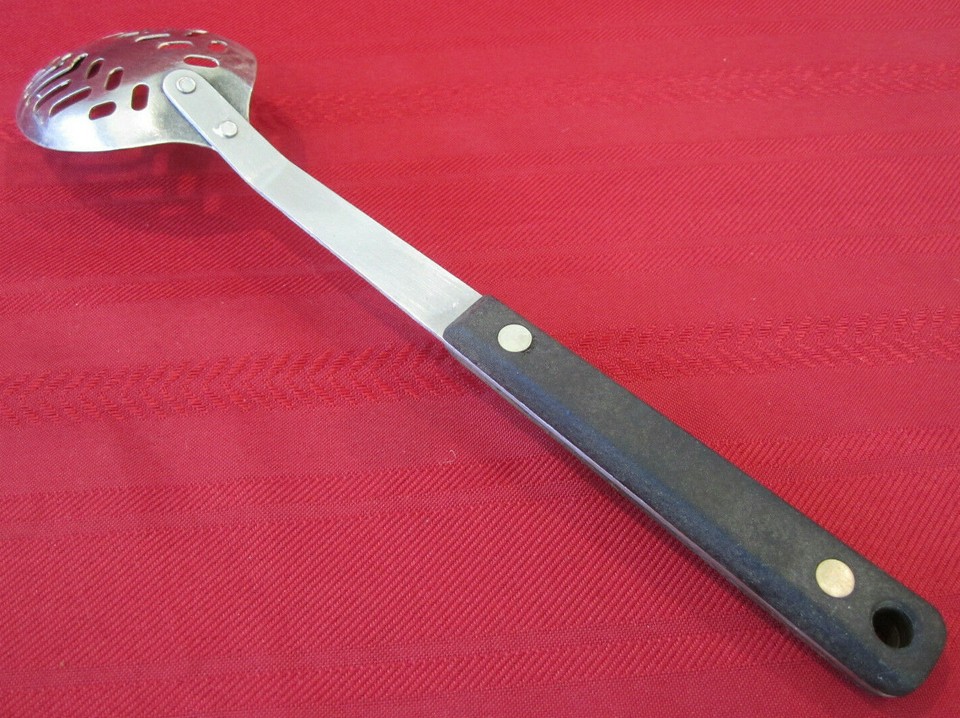 YOU CHOOSE Ekco Flint Vanadium Wood Handle Utensil Spatula Spoon Masher ...