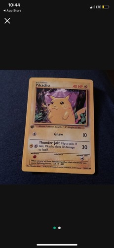 pickachu 1st edition pokemon card | eBay