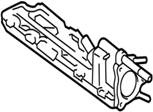 16323-20020 Toyota Housing, water inlet 1632320020, New Genuine OEM ...