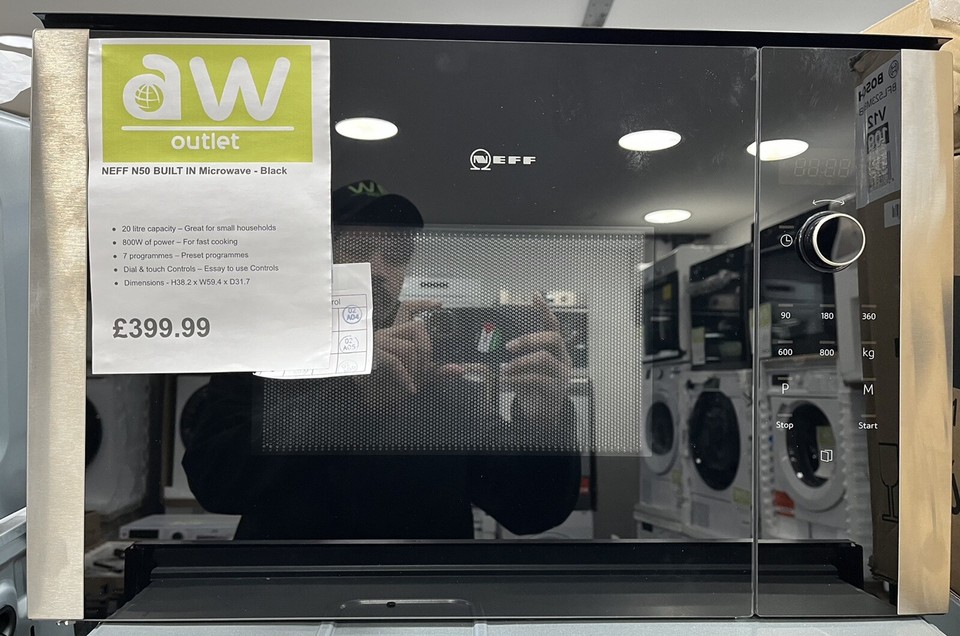 NEFF N50 HLAWD23N0B , Built In Microwave - Free Local Delivery | eBay UK