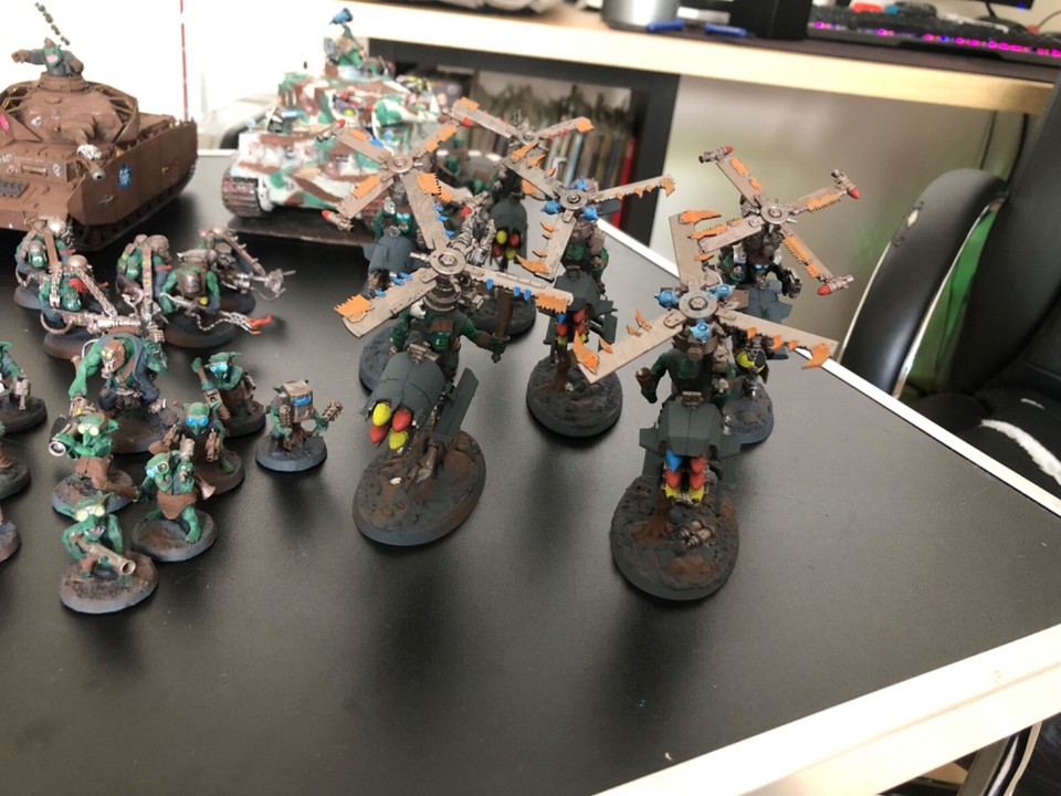 Warhammer 40k x Girls and Panzer Ork Armee | eBay UK