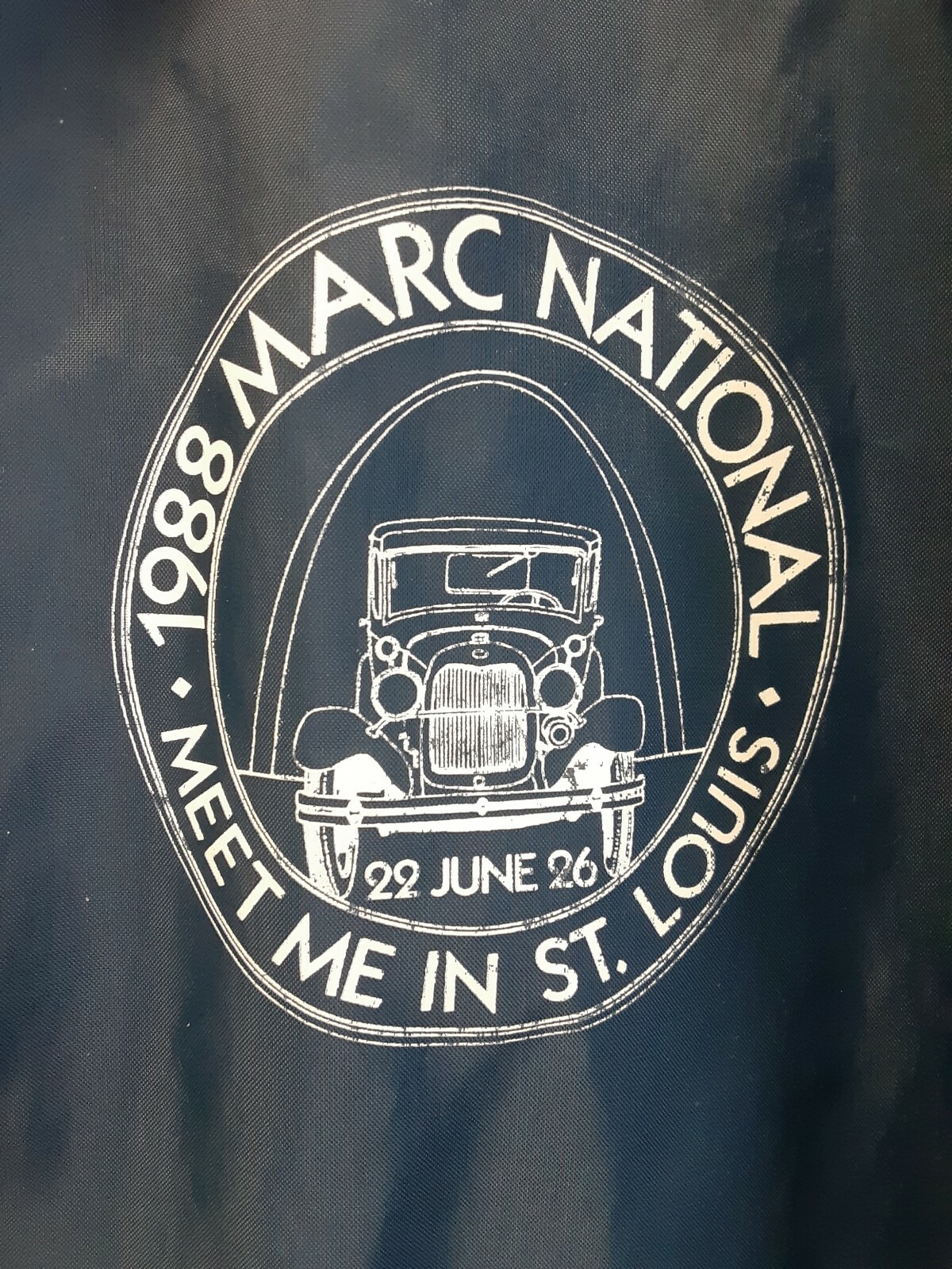 1988 MARC NATIONAL STL Retro Coaches Jacket Snap-Fron… - Gem