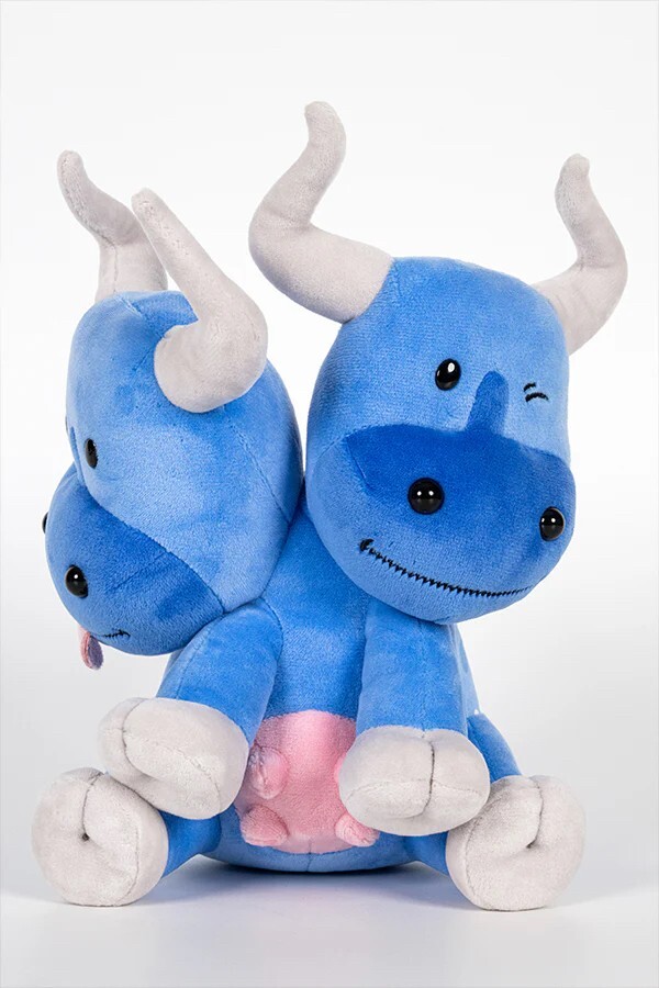 Fallout Bethesda BLUE BRAHMIN 7" Two-Headed Cow PLUSH Plushie Stuffed ...
