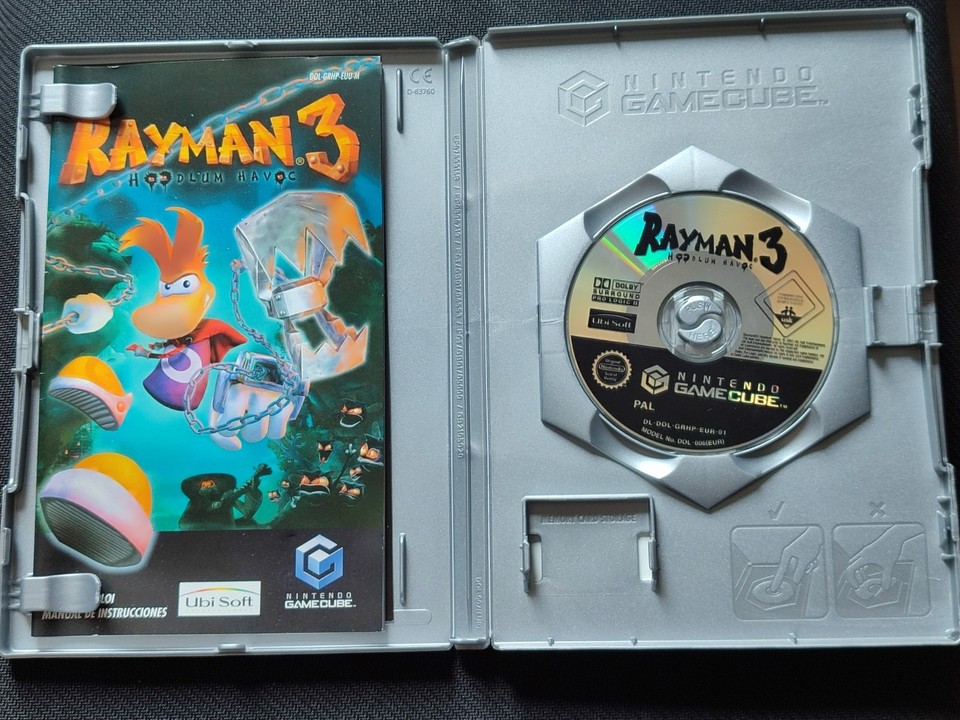 Game Nintendo Gamecube Rayman 3 Hoodlum Havoc Pal Fr Retro Gc Game | eBay