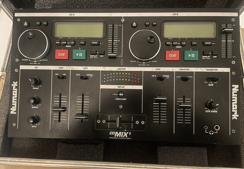 NUMARK CD MIX 1 Professional DJ Mixing Console + Numark Case Pro | eBay UK