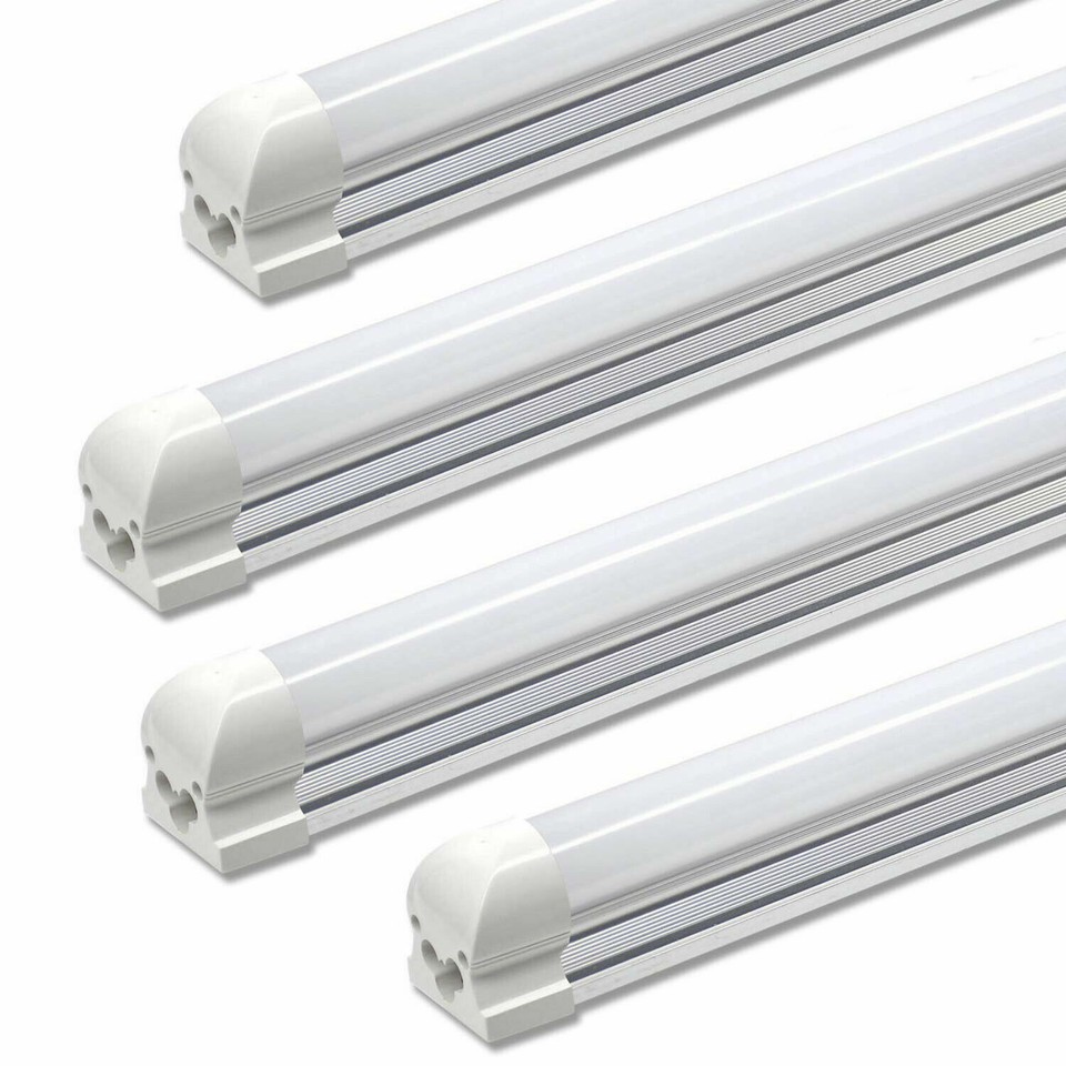 6-12/Pack T8 Integrated LED Tube 2,3,4,5,6,8ft 64W Bar Lamp Shop Light ...