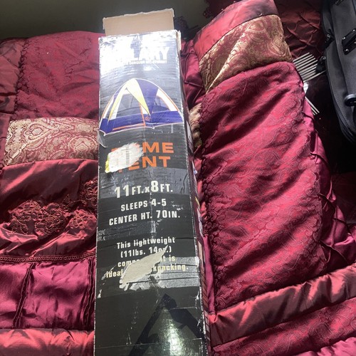 Brand New 2002 Sir Edmund Hillary -Sleep 4-5-DOME TENT 11ft X 8ft ...