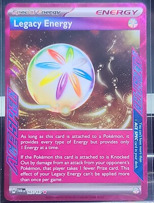 NM Pokemon Twilight Masquerade Legacy Energy ACE SPEC Rare 167 #167/167 ...