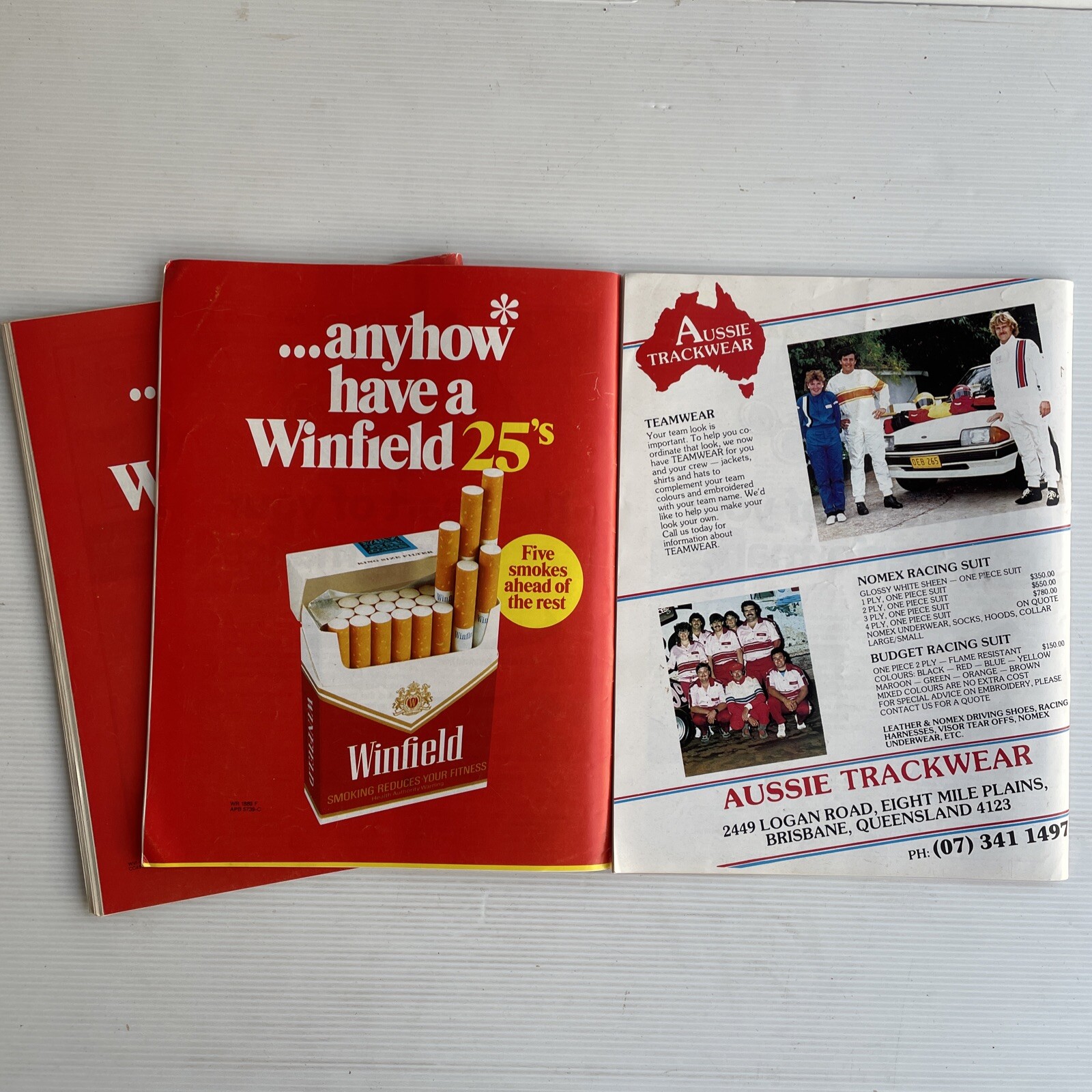 Oval Track 1987 Vintage Australian Speedway Magazines Borderline SA ...