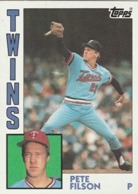FREE SHIPPING-MINT-1984 Topps #568 Pete Filson Twins | eBay