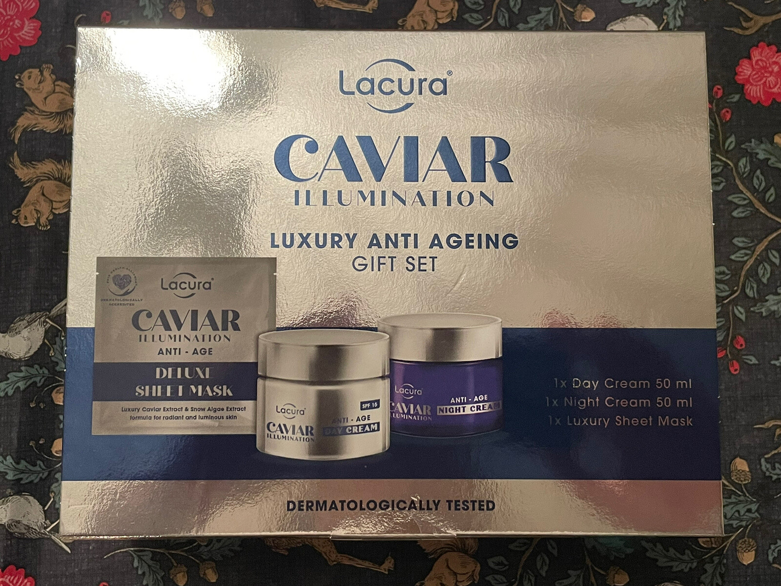 Lacura Caviar illumination Anti-Ageing Set Day/Night Creams 50ml Sheet ...