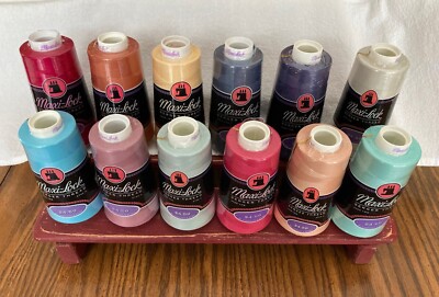 Maxi-Lock Serger Thread, 100% Polyester, 3,000 yds. , 2743 M | eBay