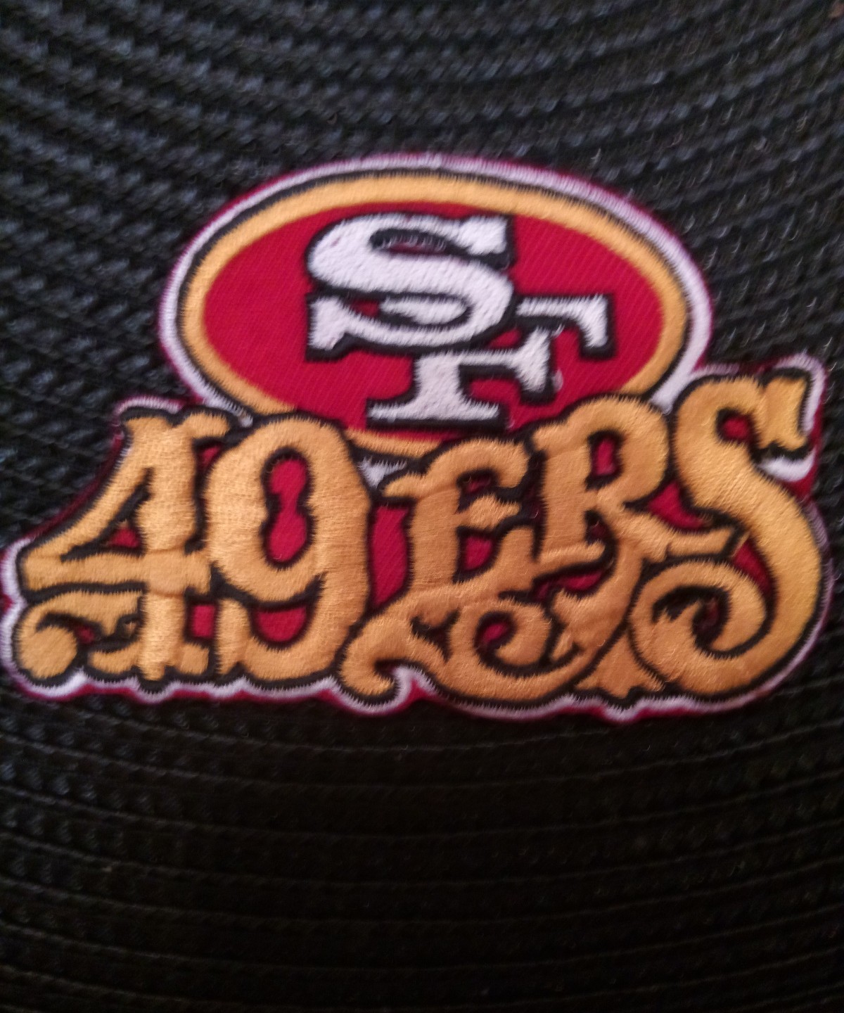 (2) San Francisco 49ers vintage embroidered iron on patches patch lot 3 ...