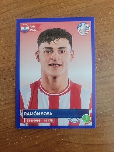 2024 Panini Copa America USA Sticker Blue Parallel Ramon Sosa Paraguay ...