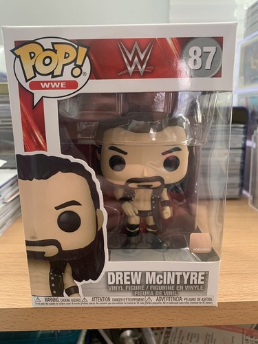 Funko Pop! Vinyl: WWE - Drew McIntyre #87 MIB WWF NXT AEW | eBay