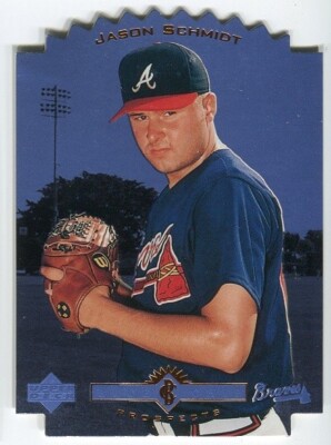 1996 Upper Deck Blue Chip Prospects Jason Schmidt #BC16 Atlanta Braves ...