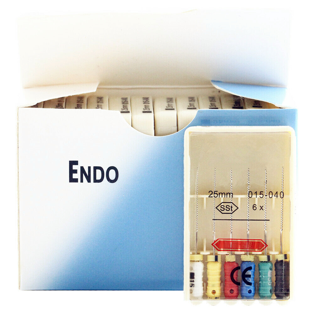 10 Packs Dental K FLEX FILES 21/25/31mm endo file Endodontic Root Canal ...