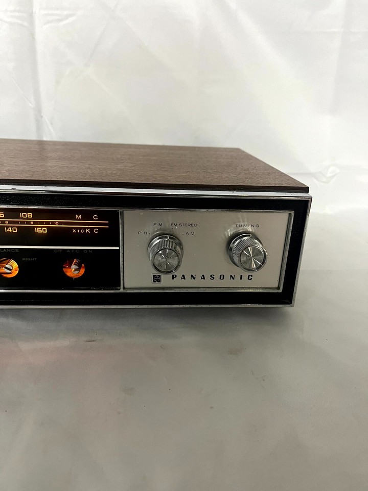 Panasonic RE-7671 FET AM/FM Stereo Receiver 21-Transistor| POWERS ON ...