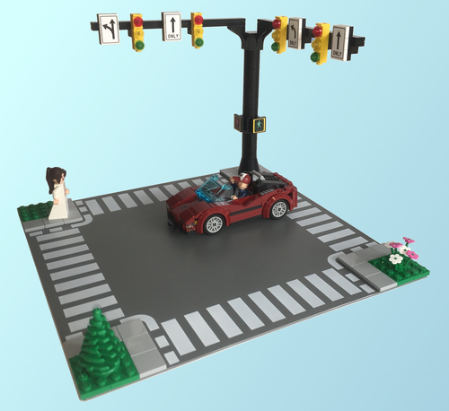 ☆NEW☆ Lego City / Train Town Accessories Traffic Stop Light Signal | eBay