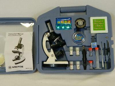 Meade 28-Piece Microscope Kit 100x 400x 900x Model: 08019-0 | eBay