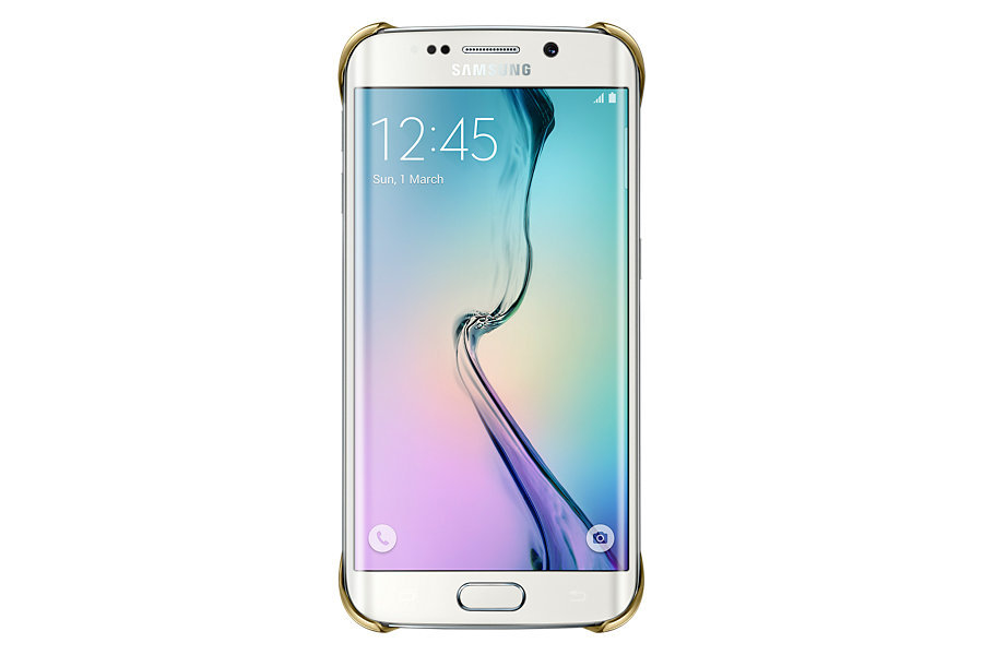 Original Samsung Galaxy S6 edge G9250 G925 Clear Cover EF-QG925B ...