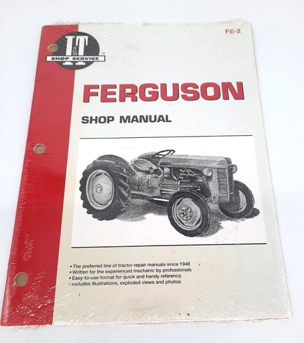 Ferguson I&T Shop Manual for Models TE20, TO20, TO30 Tractor | eBay