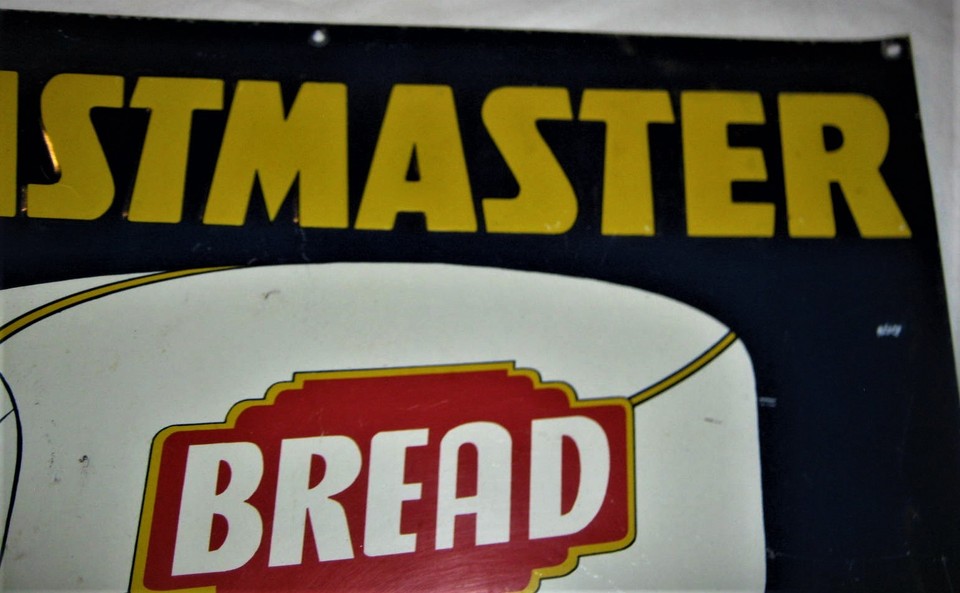 ANTIQUE AMERICAN USA TOASTMASTER BREAD COUNTRY STORE BAKERY ADVERTISING ...
