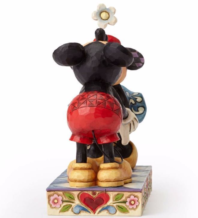 Jim Shore Disney Smooch For My Sweetie Mickey and Minnie Figurine ...