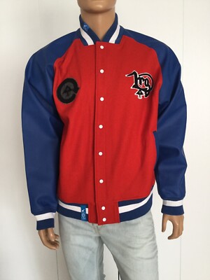 LRG Lifted Research Group Stay Dripping Letterman Jacket Size L | eBay