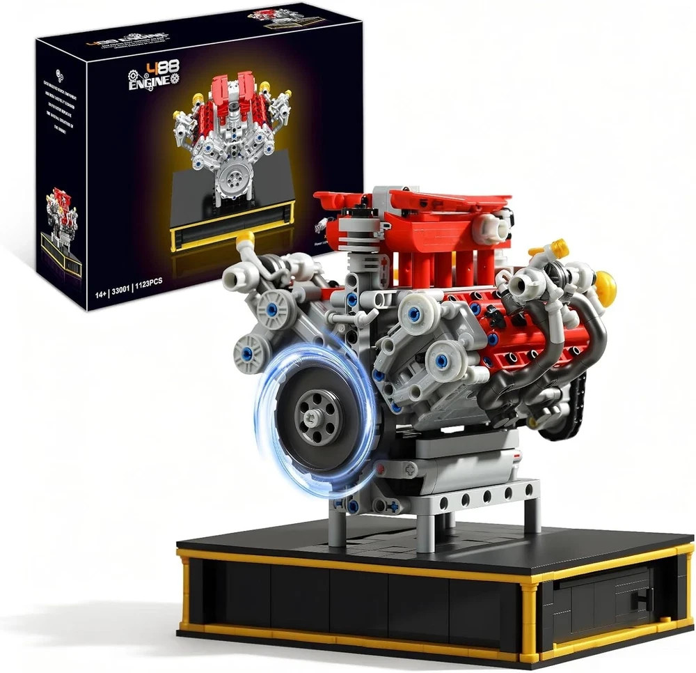 Mini V8 Engine Kits That Runs, Build Your Own V8 Engine Building Set ...