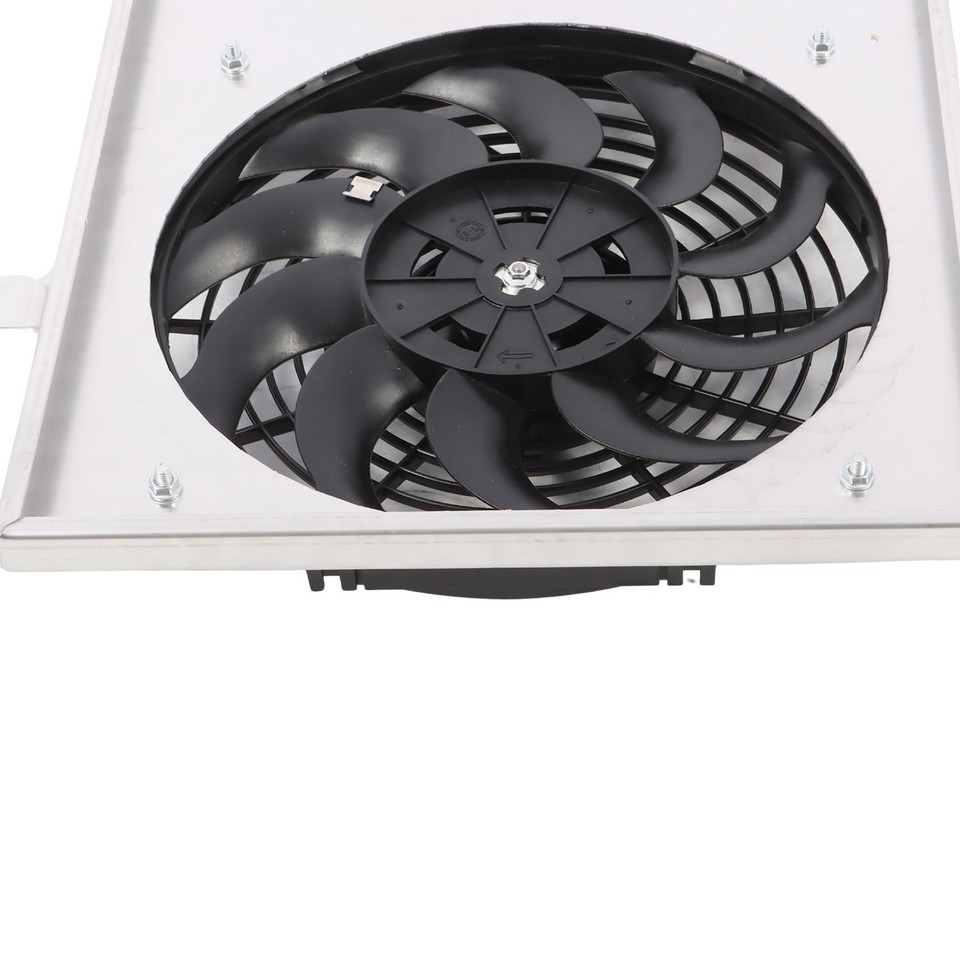 Aluminum Shroud Fits For 1989-1994 NISSAN 240SX S14 &Fan 1990 1991 1992 ...