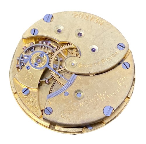Columbus Pocket Watch Movement Size 6s Hunter 11j Antique Good Balance F7550 | eBay