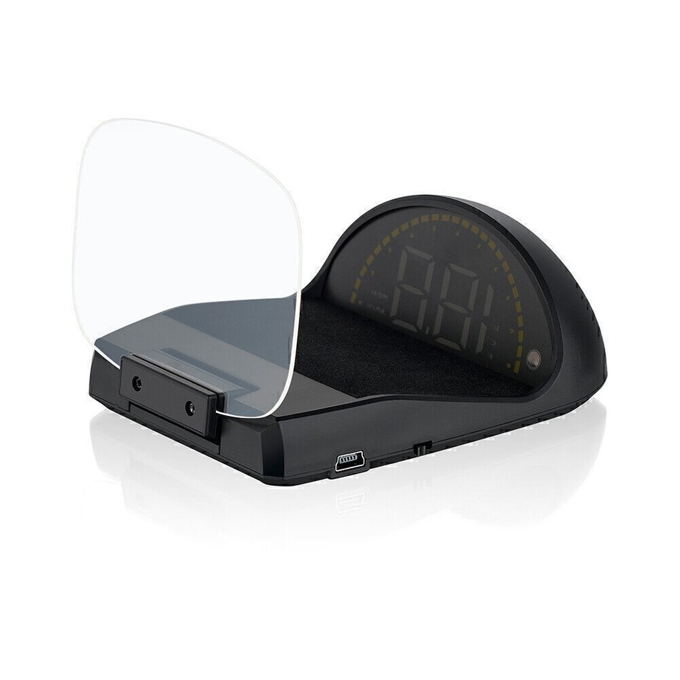 C700S LED Car Digital HUD OBD2 Head Up Display Projection Overspeed GPS ...