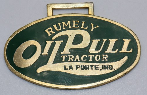 Advanced Rumley Oil Pull Logo Watch Fob La Porte Indiana Green | eBay
